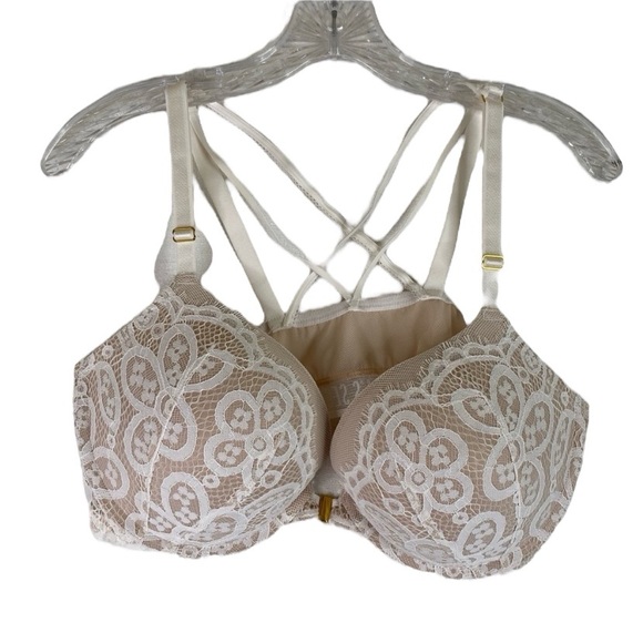 Victoria's Secret | Intimates & Sleepwear | Victoria Secret Beige White ...